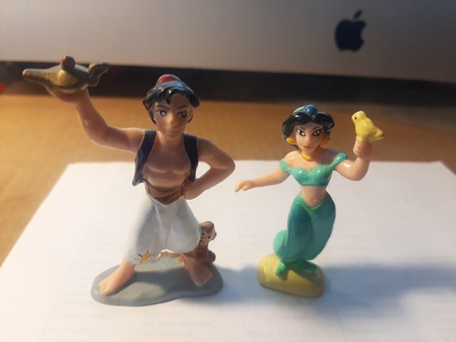 Lot 2 figurines disney ALADDIN JASMINE bully bullyland 7/8cm | eBay