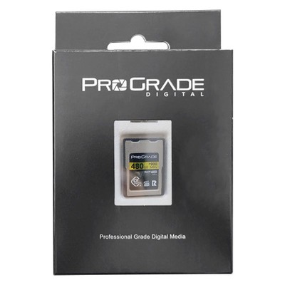 ProGrade Digital 480GB CFexpress 2.0 Type A Gold Memory Card (R:900MB/s ...
