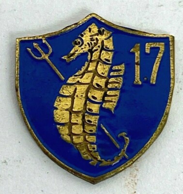 Vintage US Navy Commander Destroyer Squadron 17 Name Tag Emblem | eBay