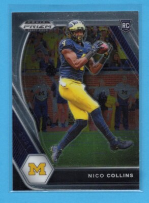 2021 Panini Prizm Draft Picks Nico Collins RC #114 Houston Texans | eBay