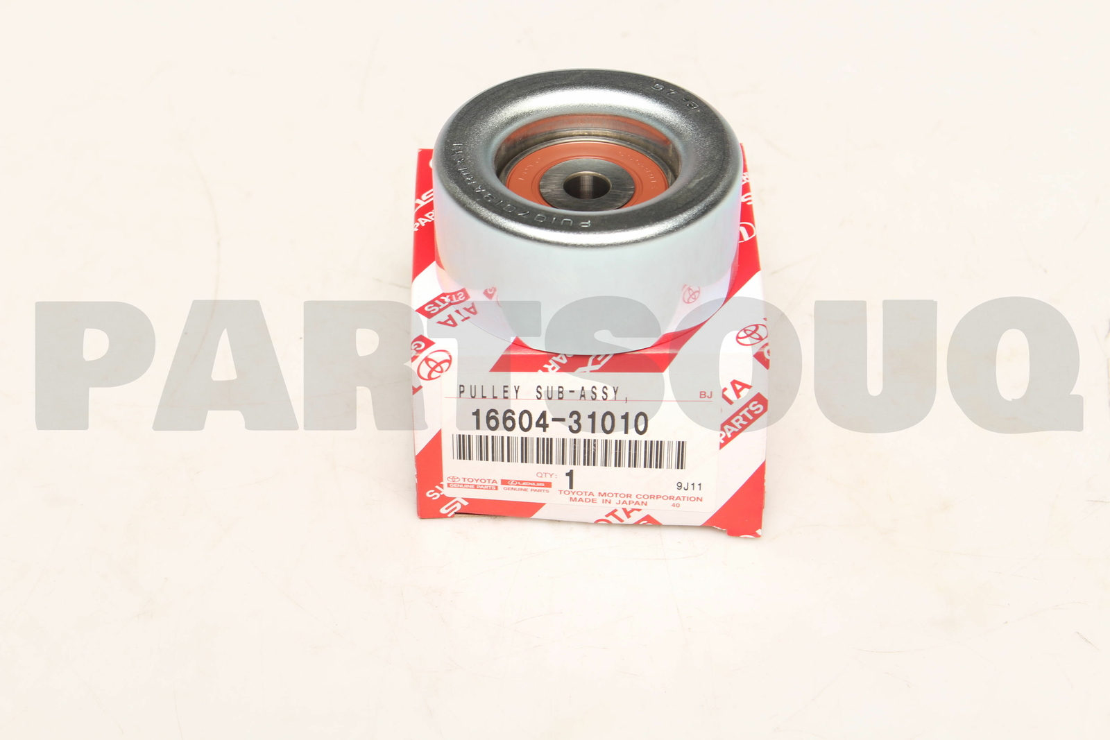1660431010 Genuine Toyota PULLEY SUB-ASSY, IDLER, NO.2 16604-31010 | eBay