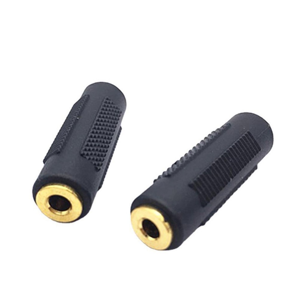 Stereo 3.5mm Coupler Aux Female to Female 1/8" F/F Jack Audio Connecter ...