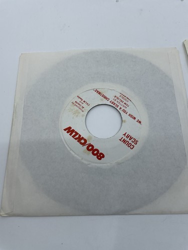 1983 TOM RYAN COUNT SCARY We Wish You A Scary Christmas 7" CKLW Detroit ...