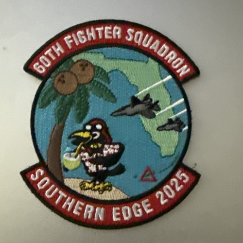 USAF F-35 Patch: 60th FS Southern Edge 2025 | eBay