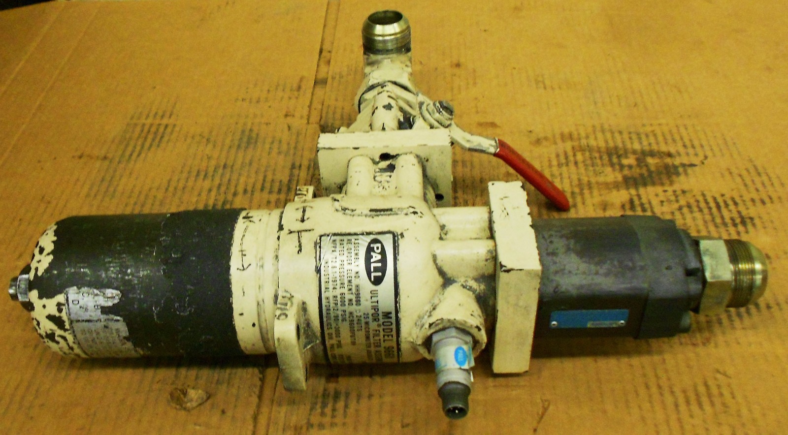 PALL HYDRAULIC ULTIPOR FILTER ASSEMBLY, HH9660, RATED PRESSURE 6000 ...