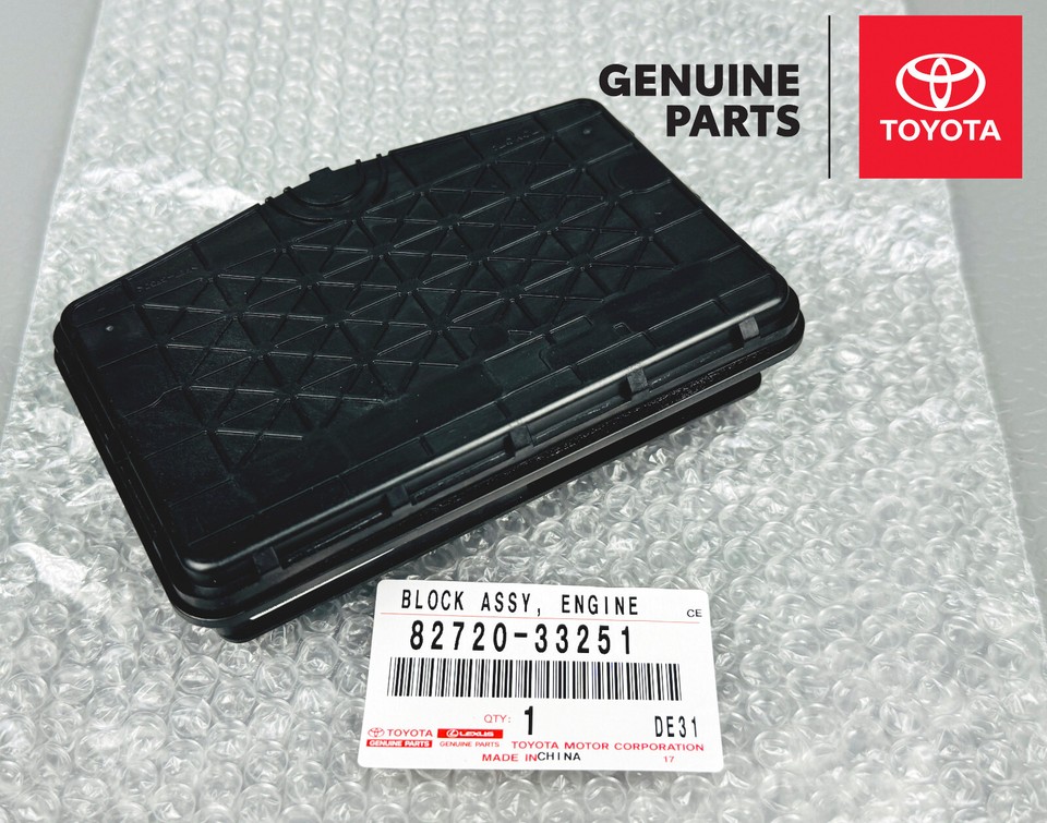 82720-33251 GENUINE TOYOTA BLOCK ASSY, ENGINE ROOM JUNCTION 82720-33250 ...