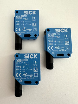 SICK SET - 2xWS12-3D2430 + 1xWE12-3P2431 | eBay