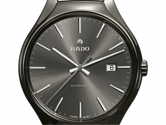 New Rado True Automatic High-tech Ceramic Grey Dial Men's Watch ...