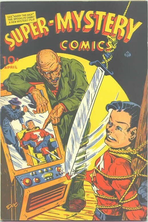 SUPER MYSTERY COMICS 48 Select Issues In PDF Format On USB Flash Drive ...