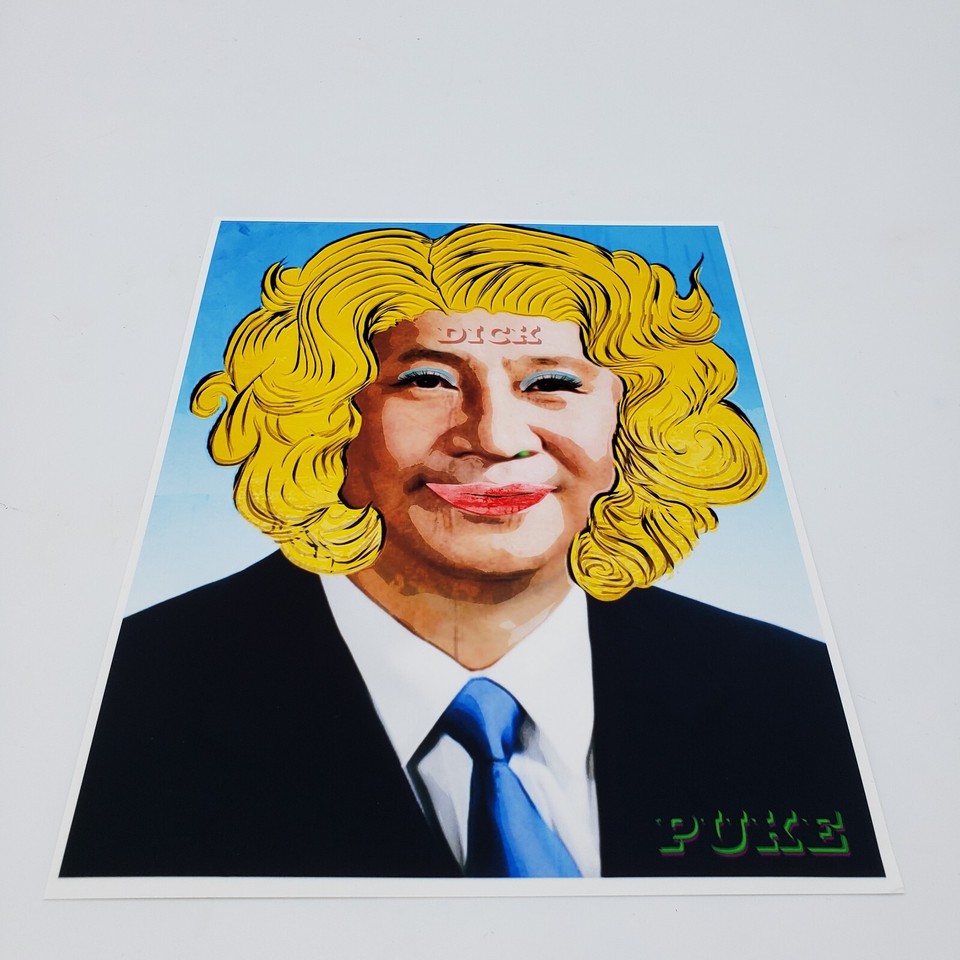 Xi Jinping China Original Pop Art Dictators by New York Graffiti Artist ...