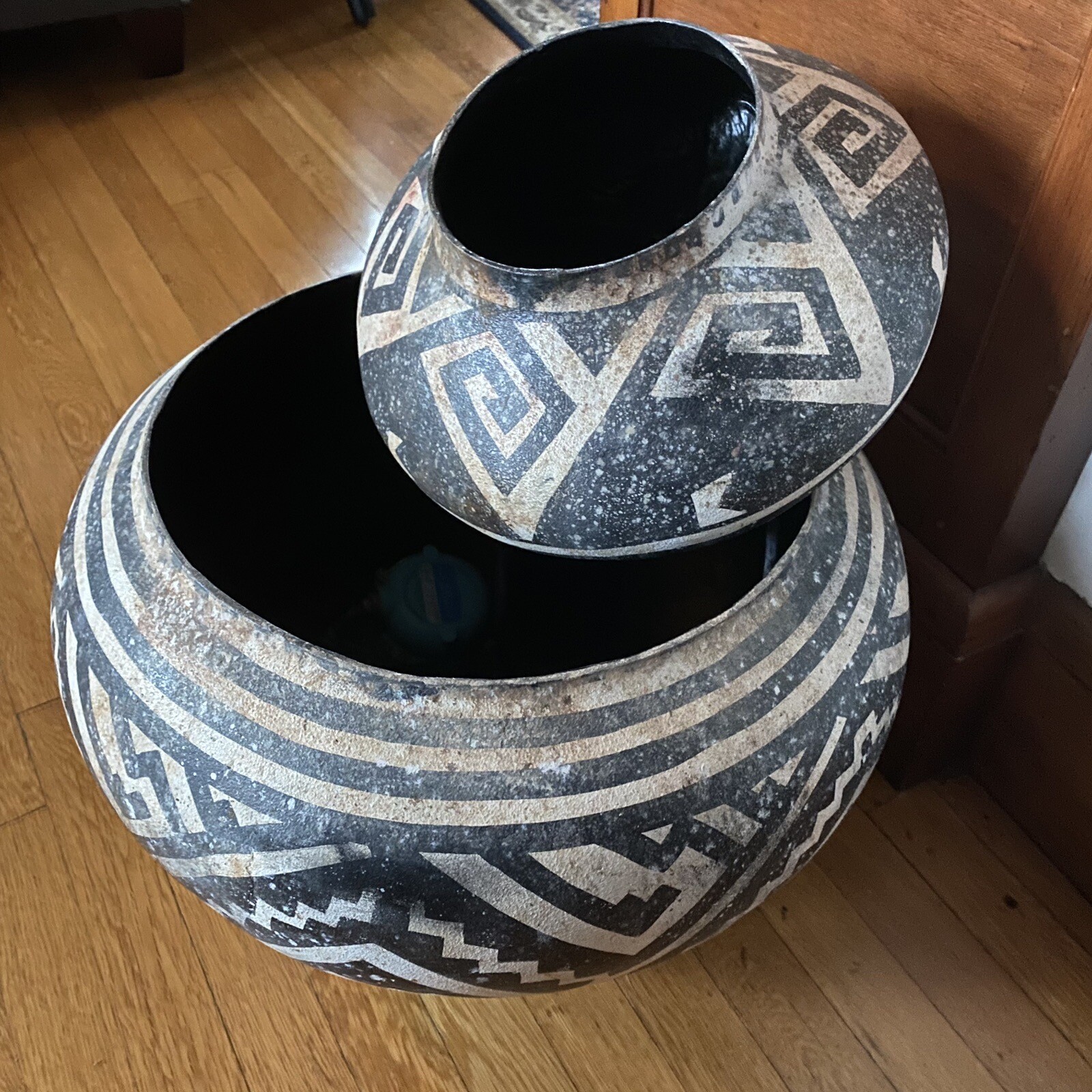 BIG Anasazi Indian Pottery Indoor Fountain Native American Style Water ...