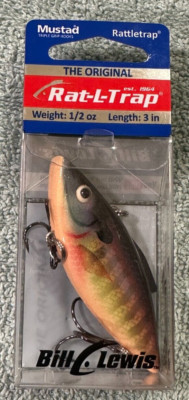 Rattletrap, Mustad Triple Grip Hooks Rat-L-Trap, Sunrise Perch BLF ...