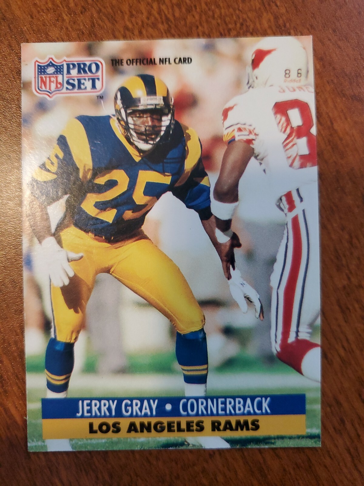 1989 Score Set Break Jerry Gray Los Angeles Rams #25 | eBay