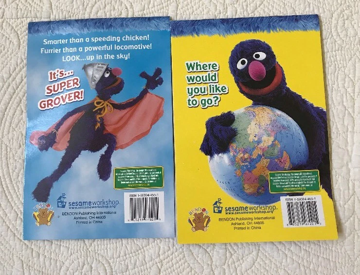 Grover Sesame Street Coloring Pages
