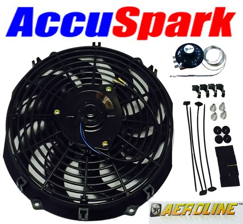 Aeroline Electric car radiator cooling fan, Universal 12" fitting ...