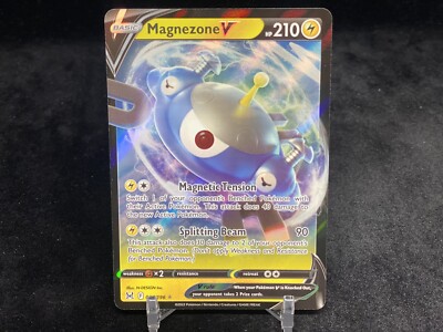 POKEMON TCG: SWSH - LOST ORIGIN MAGNEZONE V 056/196 ULTRA RARE NM | eBay