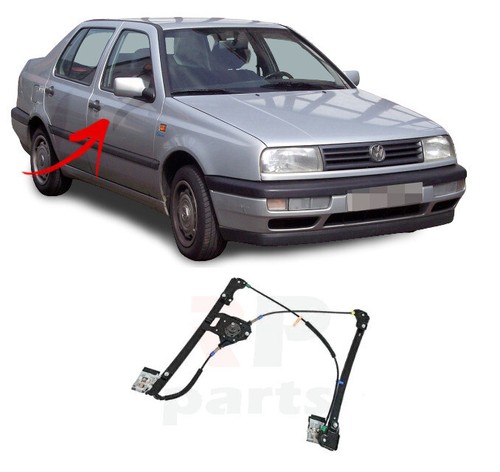 Pour VW Jetta/Vento 92-98 Nouveau Régulateur De Fenêtre Avant Manuel ...