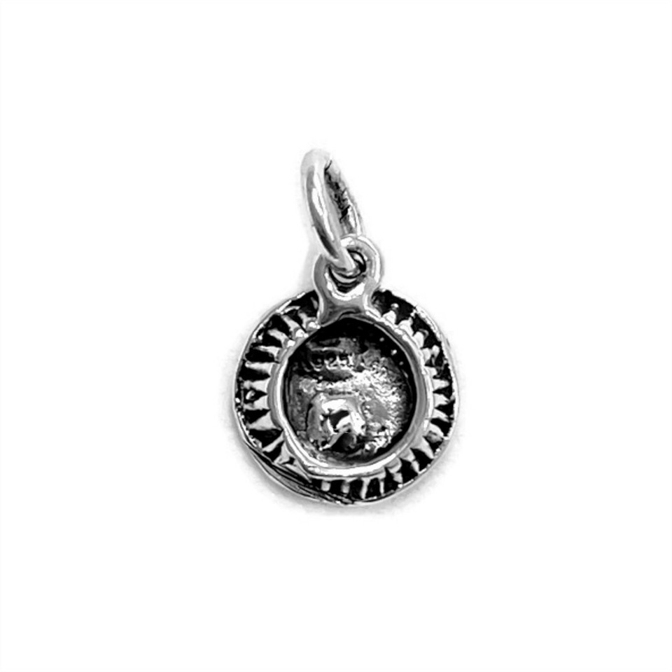 Pie Charm Pendant .925 Sterling Silver | eBay