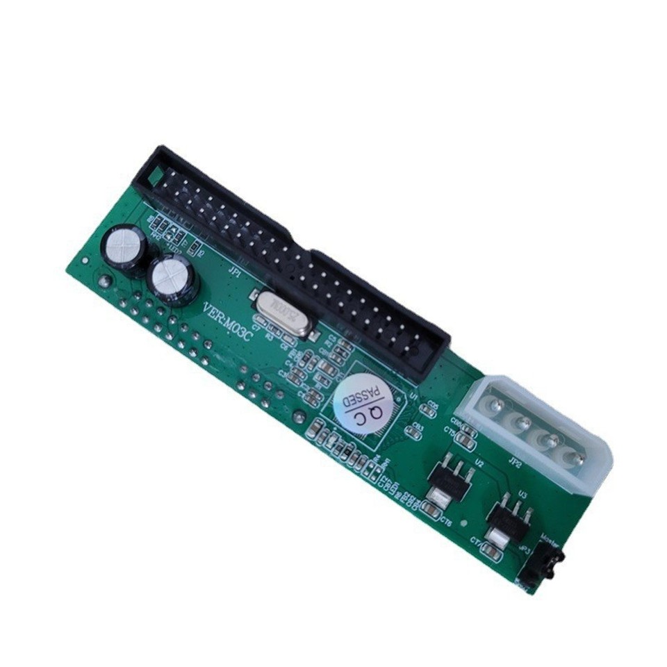 Plastic SATA to PATA IDE Hard Drive Adapter IDE Serial Port To Parallel ...