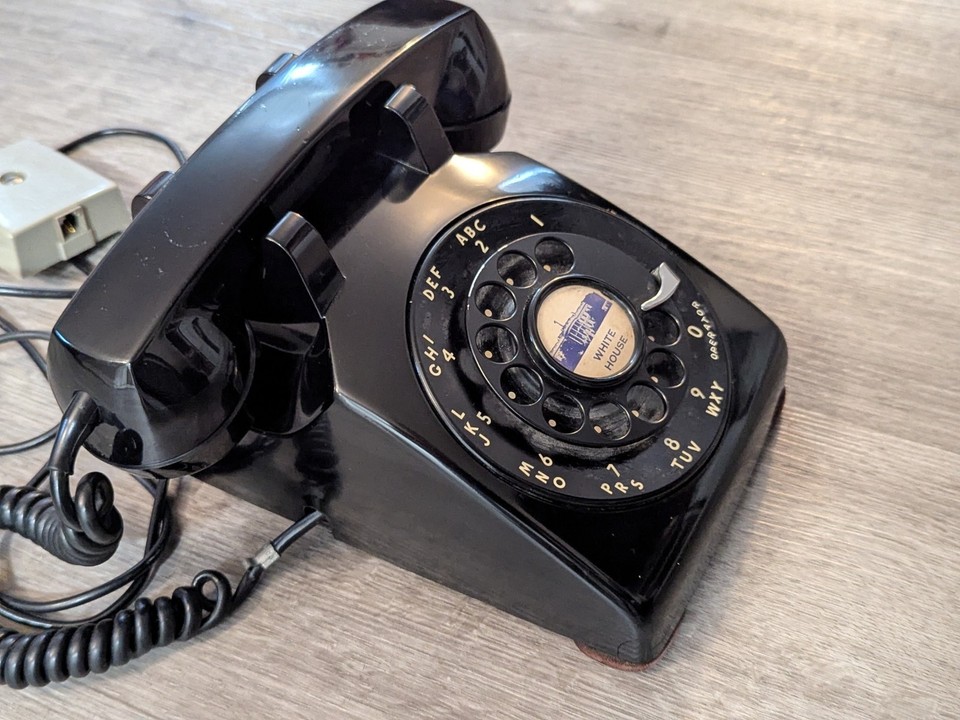 Authentic 1955 Ike Kennedy Reagan Presidential Telephone inside The ...