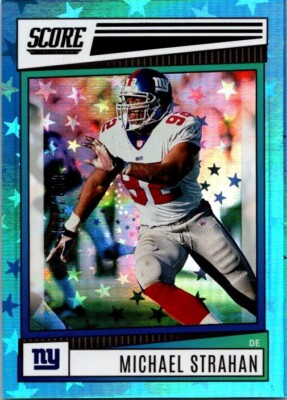 2022 SCORE BLUE STARS PARALLEL #239 MICHAEL STRAHAN 002/399 | eBay