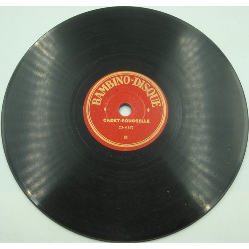 Bambino Disque - cadet-rousselle/gentil coquelicot 78 Tours 6" - Chants ...