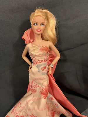 Rose Splendor 2010 Barbie Doll Collector Caucasian Avon Pink Label | eBay