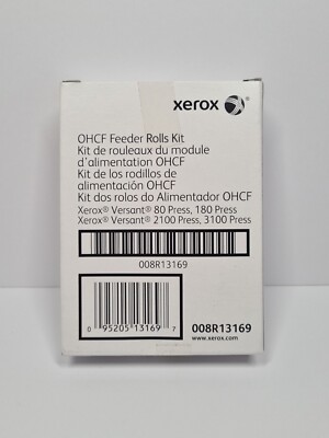 Xerox OHCF Feeder Rolls Kit 008R13169 Versant 80 180 2100 3100 Press ...