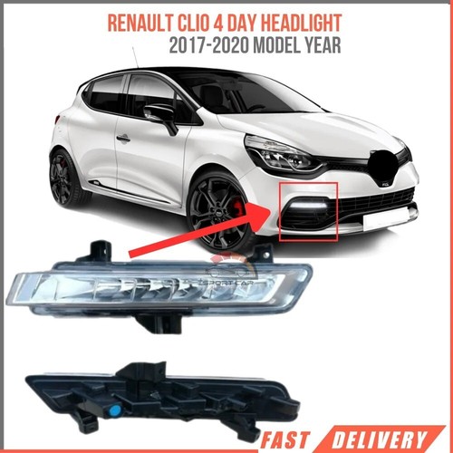 Feux de jour pour Renault Clio IV 4 gauche et magasins OEM 266051034R ...