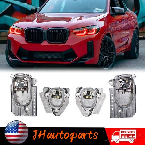RED Angel Eye DRL LED Module For BMW X3 X4 X3M X4M LCI Headlight 2022 ...