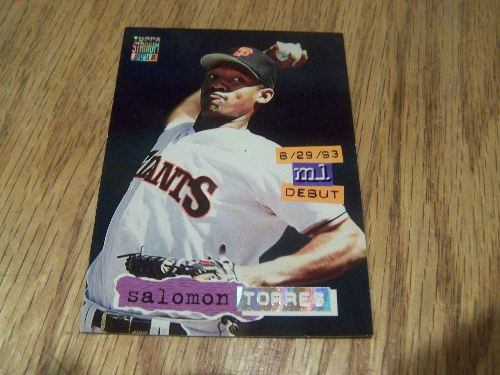 SALOMON TORRES GOLDEN RAINBOW 1994 TOPPS STADIUM CLUB BASEBALL CARD | eBay