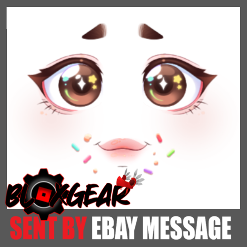 Roblox Kandi's Sprinkle Face Game Item Code Sent Fast Via Ebay Message ...