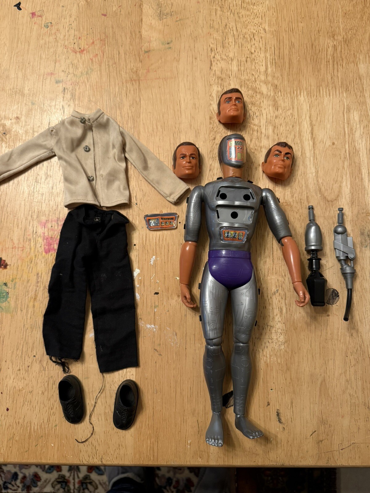 Six Million Dollar Man - Maskatron Action Figure - Kenner (vintage ‘70 ...