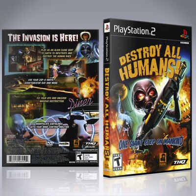 PS2 - NO GAME - Destroy All Humans | eBay