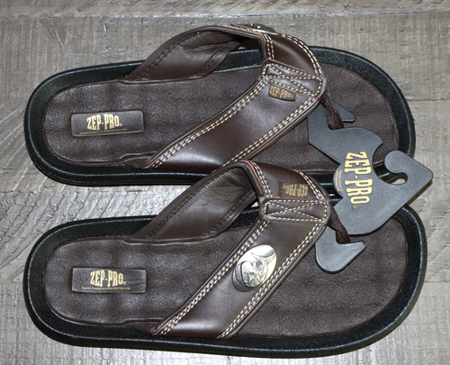ZEP-PRO Mens Sandals Flip Flops Fish Size 10 | eBay