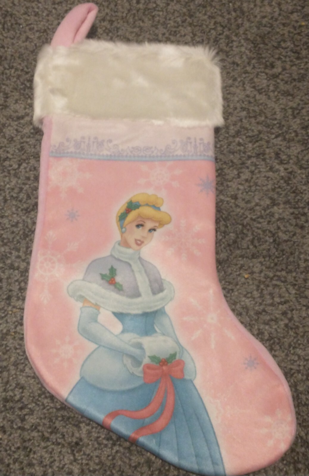 Disney Cinderella Princess Christmas Stocking LAST ONES FREE SHIP | eBay