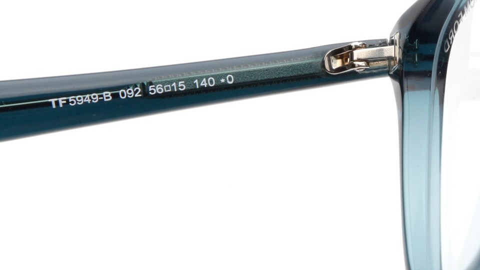 NEW TOM FORD TF5949-B 092 Blue Eyeglasses Frame 56-15-140mm B44mm Italy ...