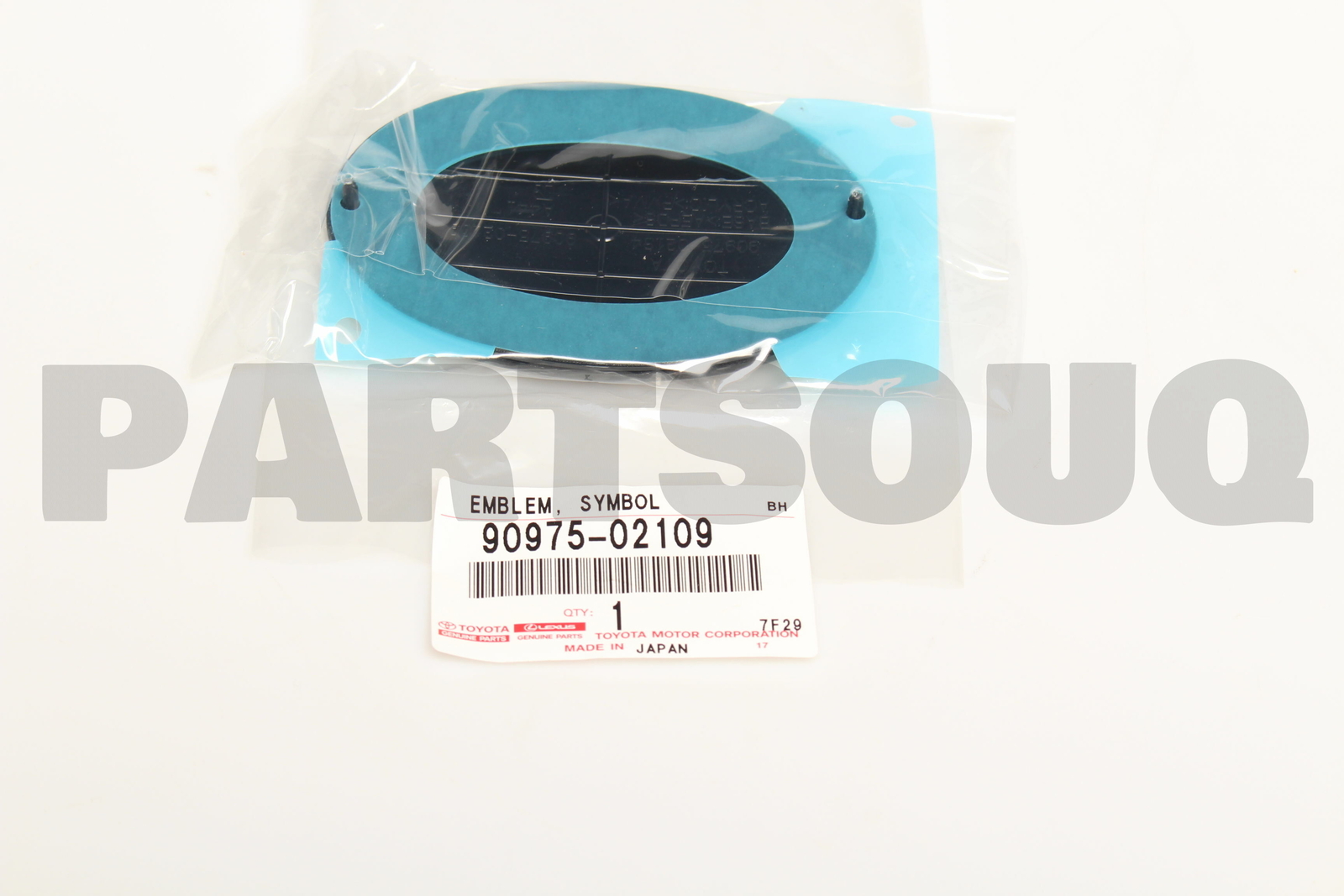 9097502109 Genuine Toyota EMBLEM, SYMBOL 90975-02109 | eBay