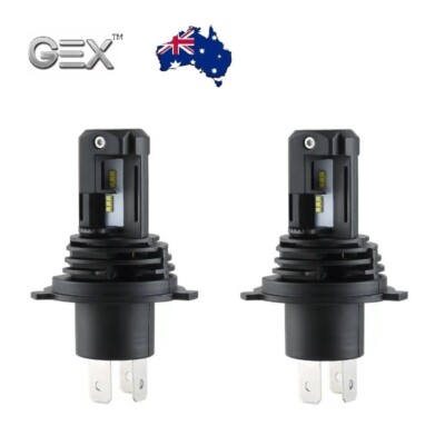 For Nissan Patrol GU Y61 10/2001-01/2012 LED Hi Low H4 Headlights ...