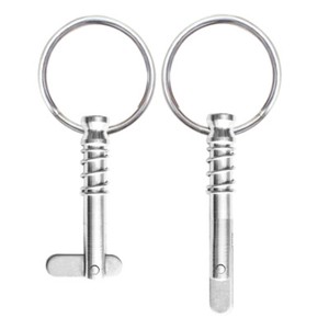 Stainless Spring Loaded Quick Release Pins 1/4 x 1-1/2" (Qty-100) (EC12 ...