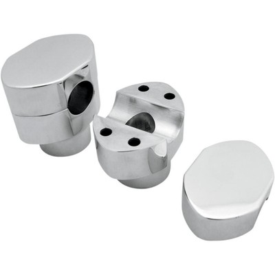 LA Choppers LA-7410-03 1in. Handlebar Riser Kit for Paughco or DNA ...