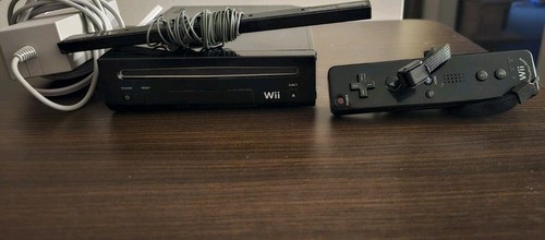 Nintendo Wii RVL-101 Family Edition - Black - Tested - With 1 ...