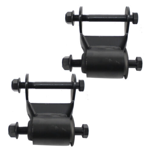 Pair Rear Leaf Spring Shackle Hanger Repair Kit LH RH for Chevy Truck ...