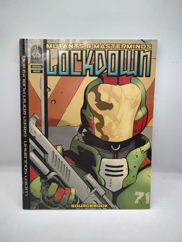 Mutants and Masterminds - Lockdown RPG Sourcebook Sci-fi Fantasy | eBay
