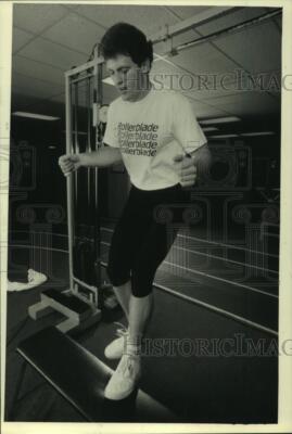 1988 Press Photo Wisconsin, Greg Carter was the 5th fittest man at ...