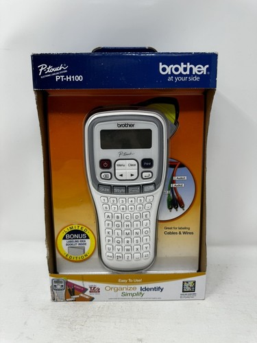 BROTHER P-TOUCH PT-H100 LABEL MAKER BRAND NEW | eBay