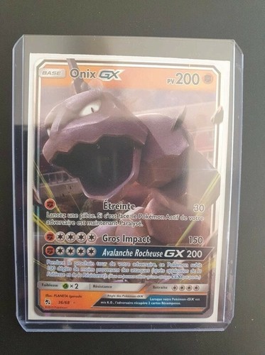 Carte Pokémon Onix GX 36/68 Destinées Occultes SL11.5 - Neuve - FR | eBay