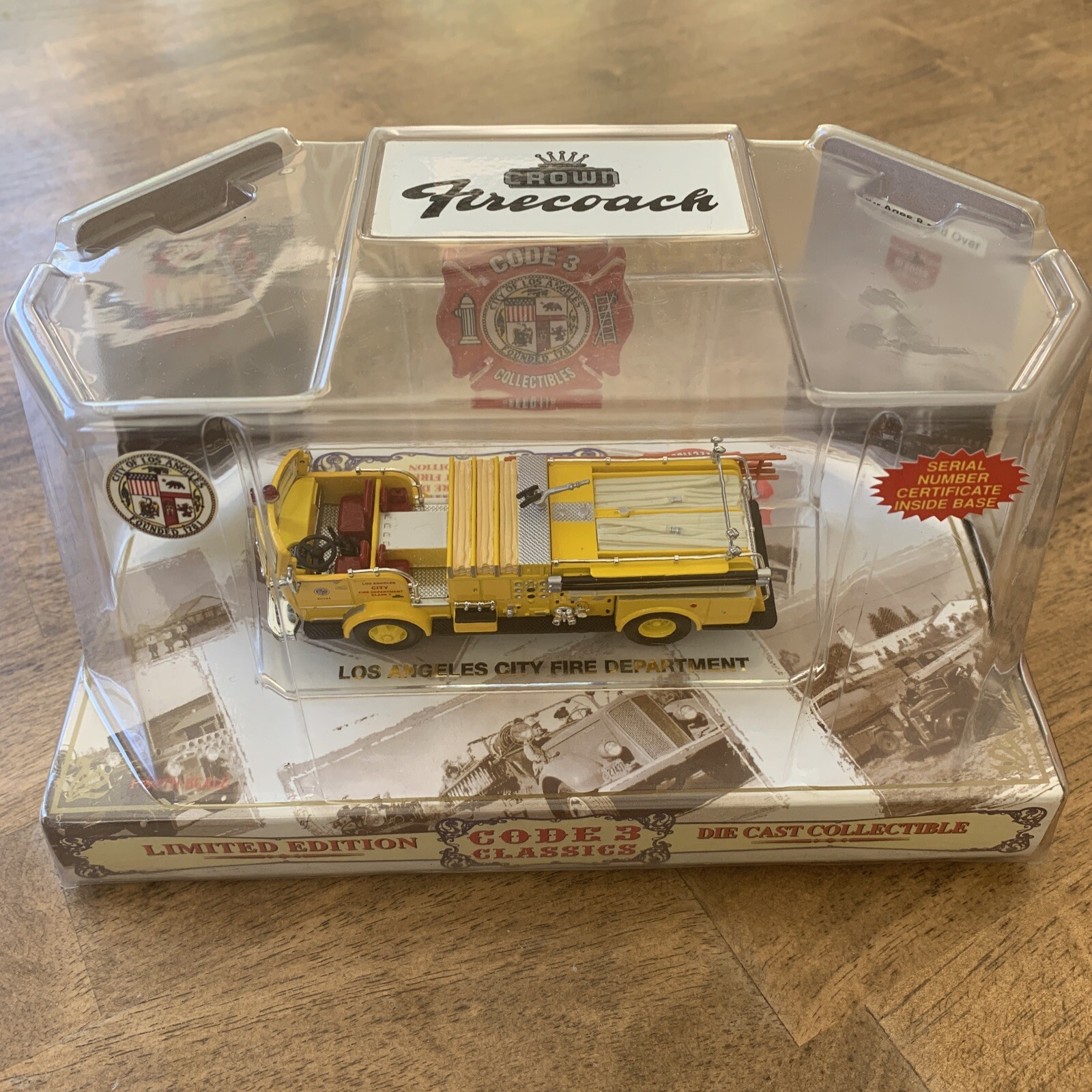 MIB Code 3 Los Angeles Fire Department Crown Firecoach Pumper 80 No ...