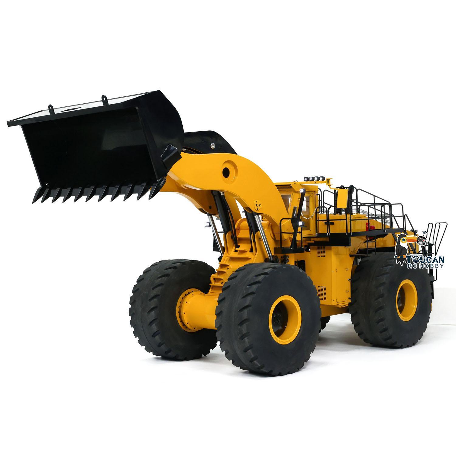 1/14 L2350 RC Hydraulic Painted Wheeled Loader RC Heavy Industrial ...