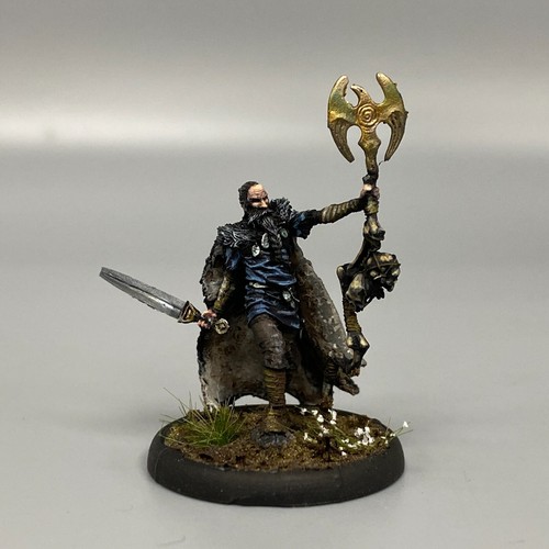 Vithar Erilaz De Hrafnen sur Pied Mierce Miniatures Peint & Basé Résine ...